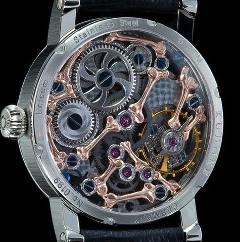 Kudoke Skeleton watch Masterpieces of time - Watchnificent